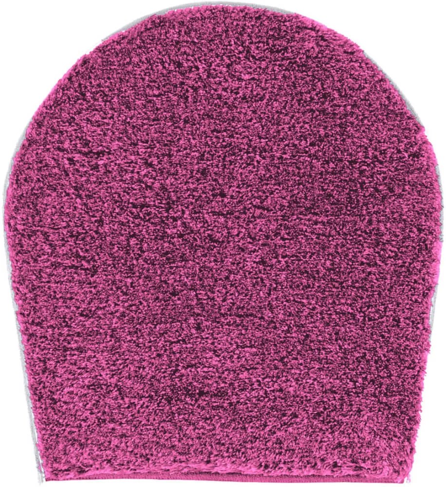 GRUND Koupelnová předložka MELANGE bobulová Rozměr: 47x50 cm - na víko od WC nebo jako podsedák na židli