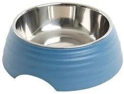KRUUSE Miska melamin Frosted Ripple Bowl 700ml modrá BUSTER