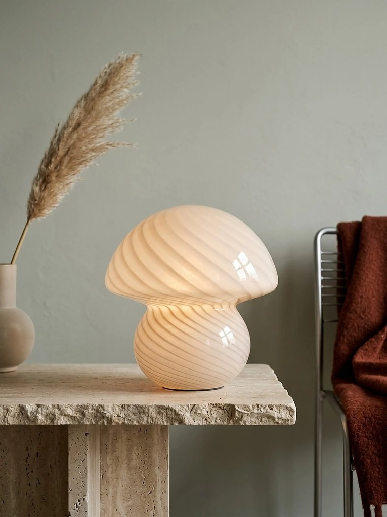 Sinsay - LED stolní lampa ve tvaru houby - bílá