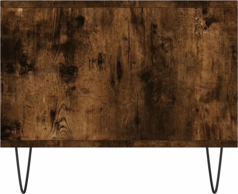 vidaXL Konferenční stolek 90 x 50 x 40 cm kompozitní dřevo [829209] Barva: Černá