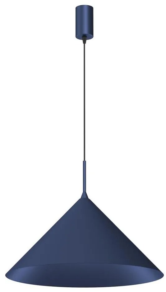 Lustr na lanku CAPITAL 1xGX53/15W/230V pr. 46 cm modrá