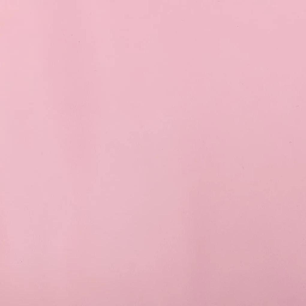 vidaXL Dětské polohovací křeslo umělá kůže růžové
