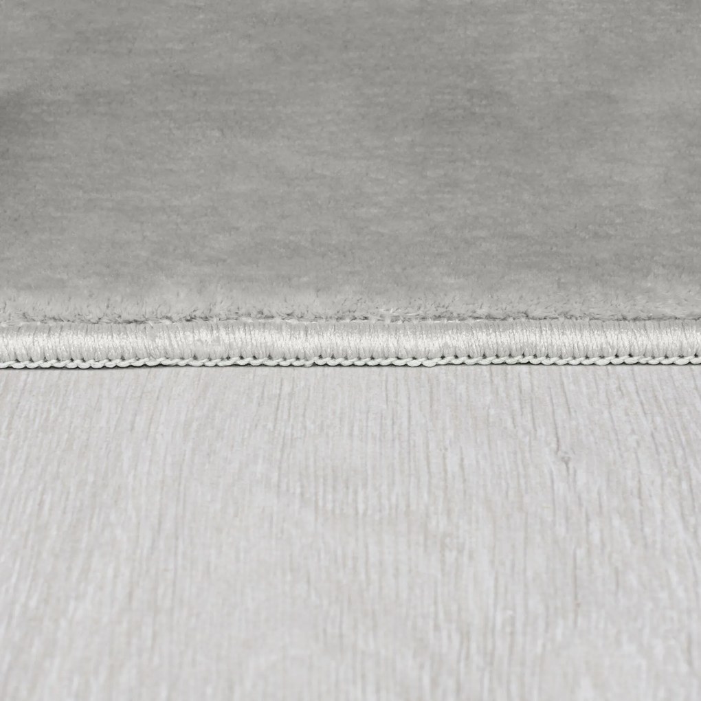 Flair Rugs, Kusový koberec Softie Stone, 80x150, šedá, ložnice