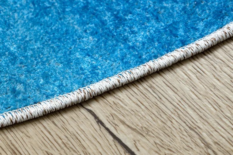 Dywany Łuszczów, Dětský kusový koberec Junior 51594.801 Ocean, 80x80 (průměr) kruh, vícebarevná, dětský pokoj