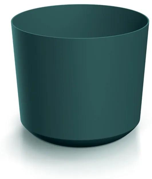 PROSPERPLAST Květináč - TUBO Průměr: 33,8 cm, Barva: zelená