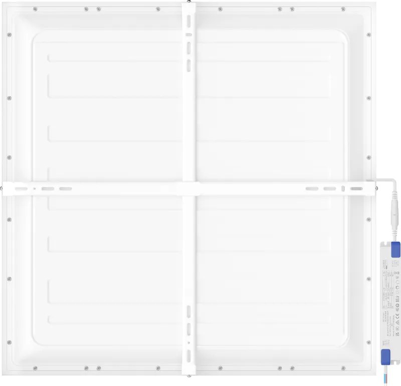 Mexen Brill-S, stropní LED panel 60×60 cm, 40 W, neutrální bílá 4000K, L205-060-060-4040-20