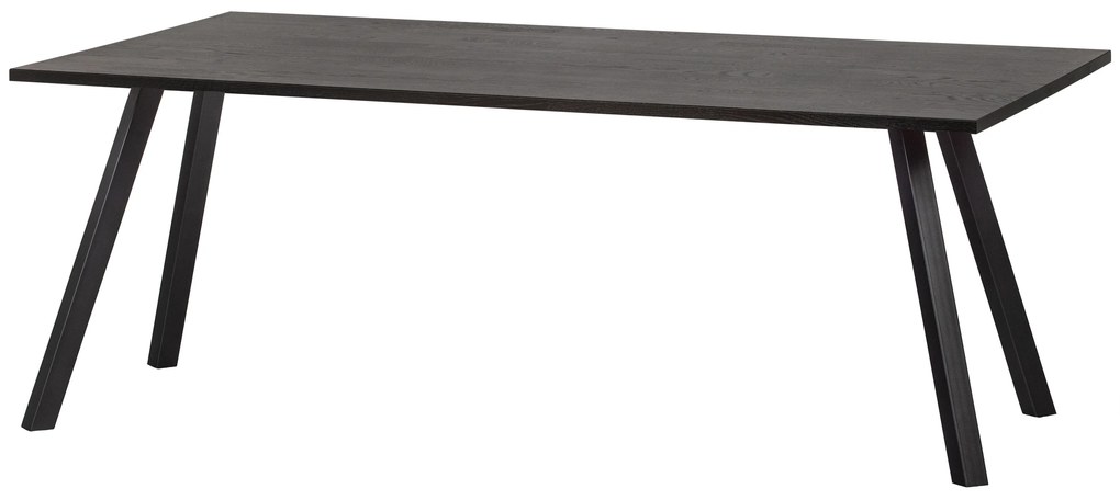WOOOD jídelní stůl TABLO dub 220x90 cm černý 376089-NAA