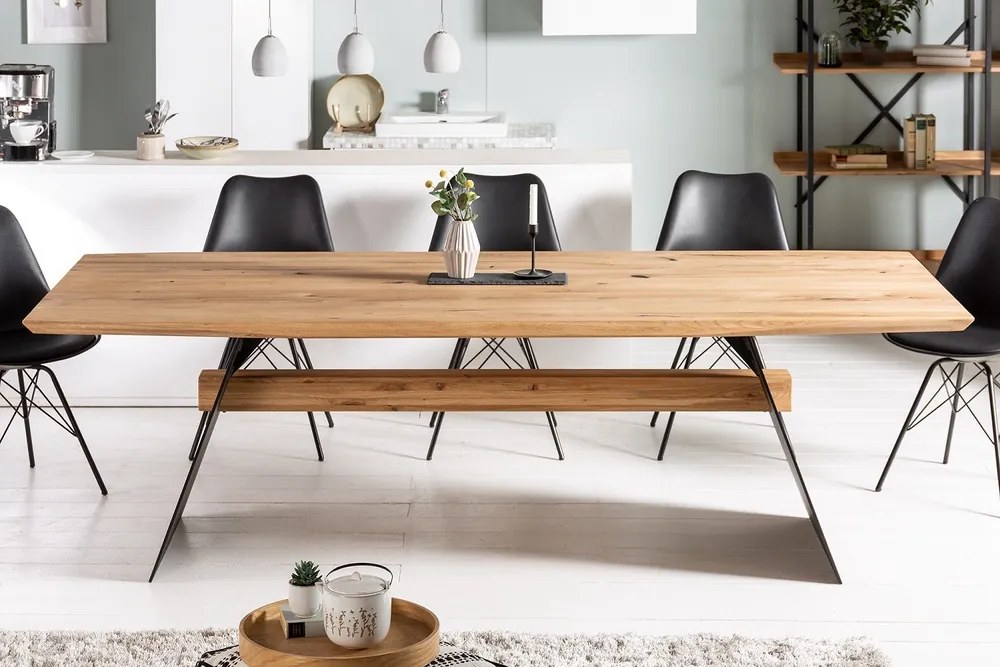 Designový jídelní stůl Galeno 240 cm divý dub