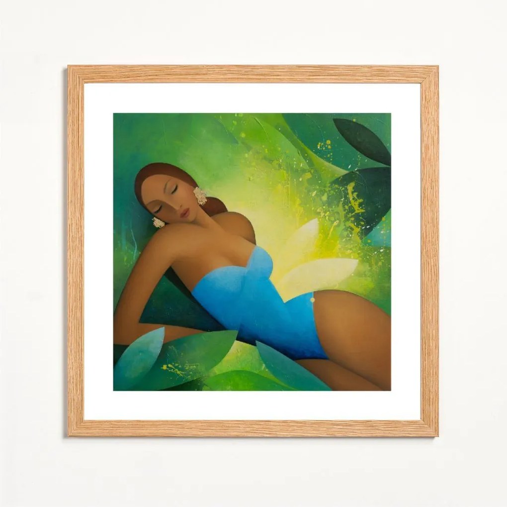 Veronika Švédová | Probouzení Rám: Černý, Velikost: 60 x 60 cm
