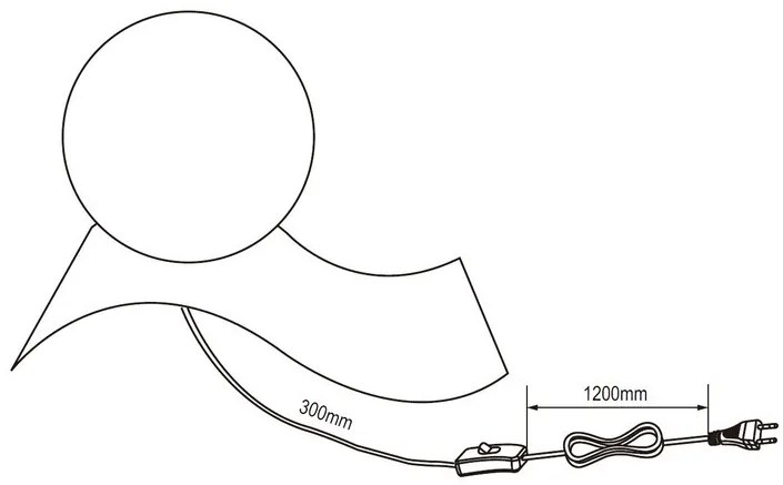 Stolní lampa Lara 508400161, šedá antik