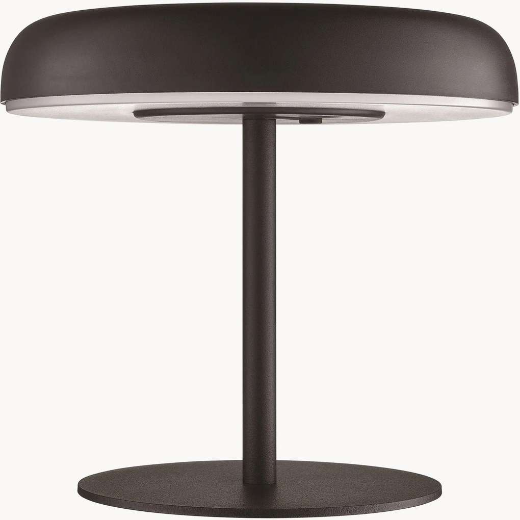 Malá solární stolní LED lampa Elmer, stmívatelná