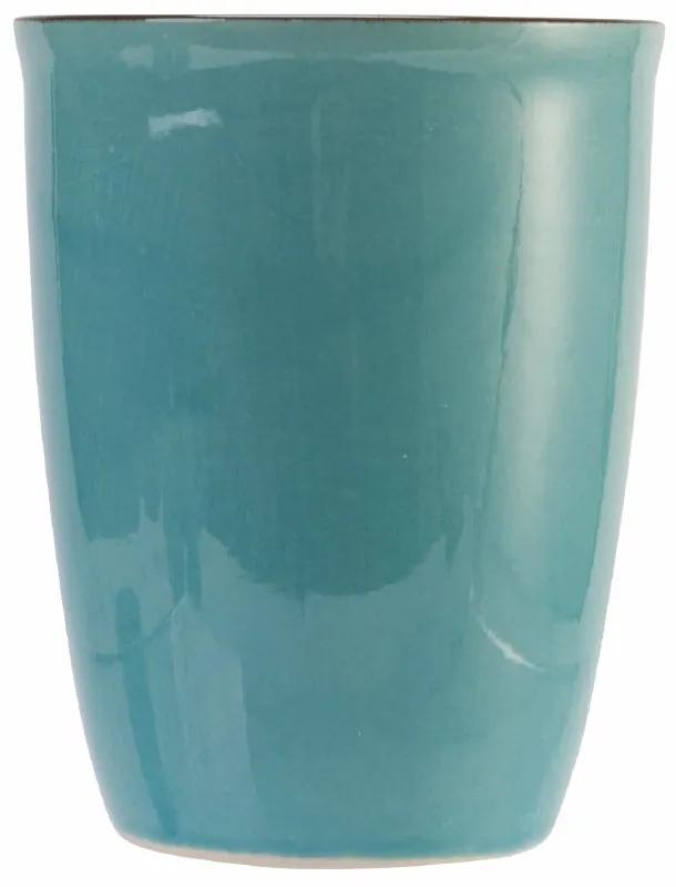 VILLA D’ESTE HOME TIVOLI Set kameninových sklenic Baita Acqua Ocean 4 kusů, modrá, 270 ml