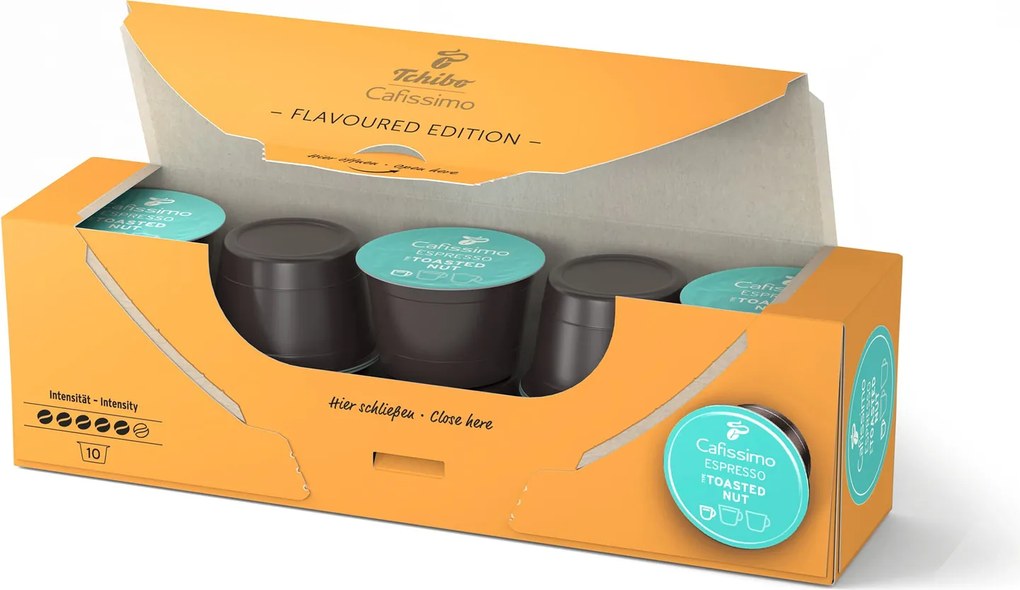 Cafissimo Flavoured Espresso – Tostaed Nut – 80 kapslí - Intenzita: 5/6