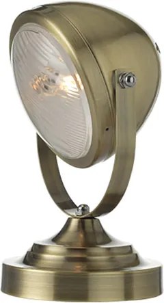 Stolní lampička | Ø16cm, saténový bronz | Aca Lighting (ML306131TBR)