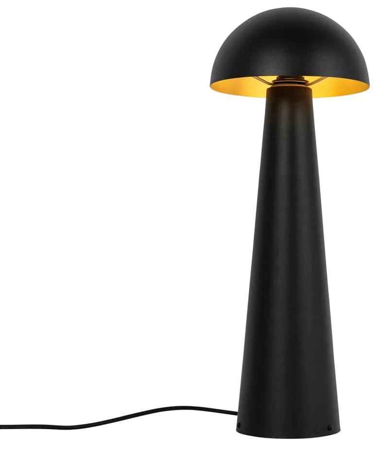 Venkovní stojací lampa černá 65 cm - Mushroom