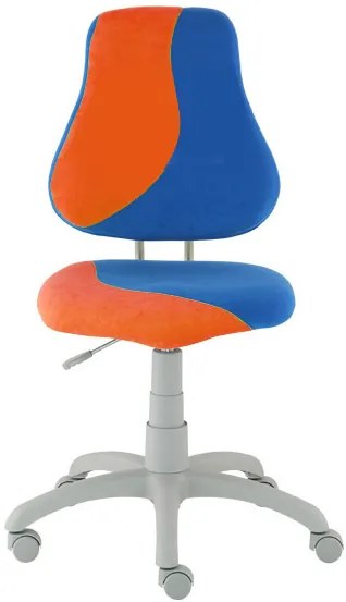 Dětská rostoucí židle ALBA FUXO S-line modro-oranžová