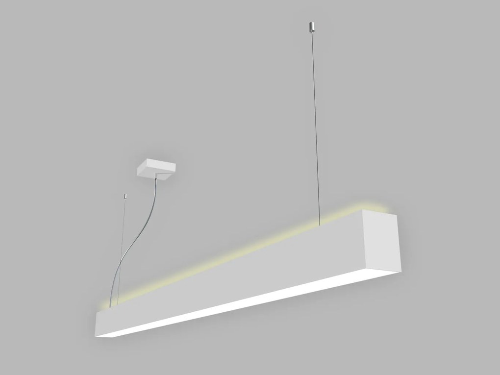 Led2 Lineární závěsné LED svítidlo LINO II 150 cm Barva: Bílá, Stmívání: DALI TW, Vyzařování světla: dolů