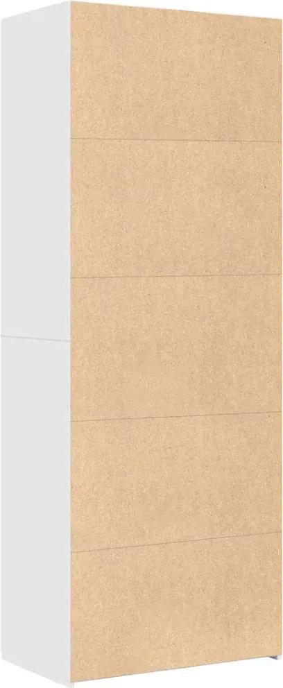 Skříň highboard bílá 70 x 42,5 x 185 cm kompozitní dřevo 3281420