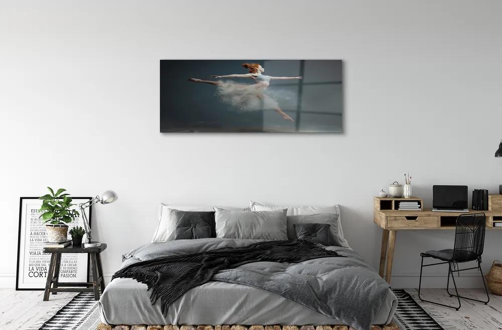 akrylový obraz balerína kouř 120x60 cm