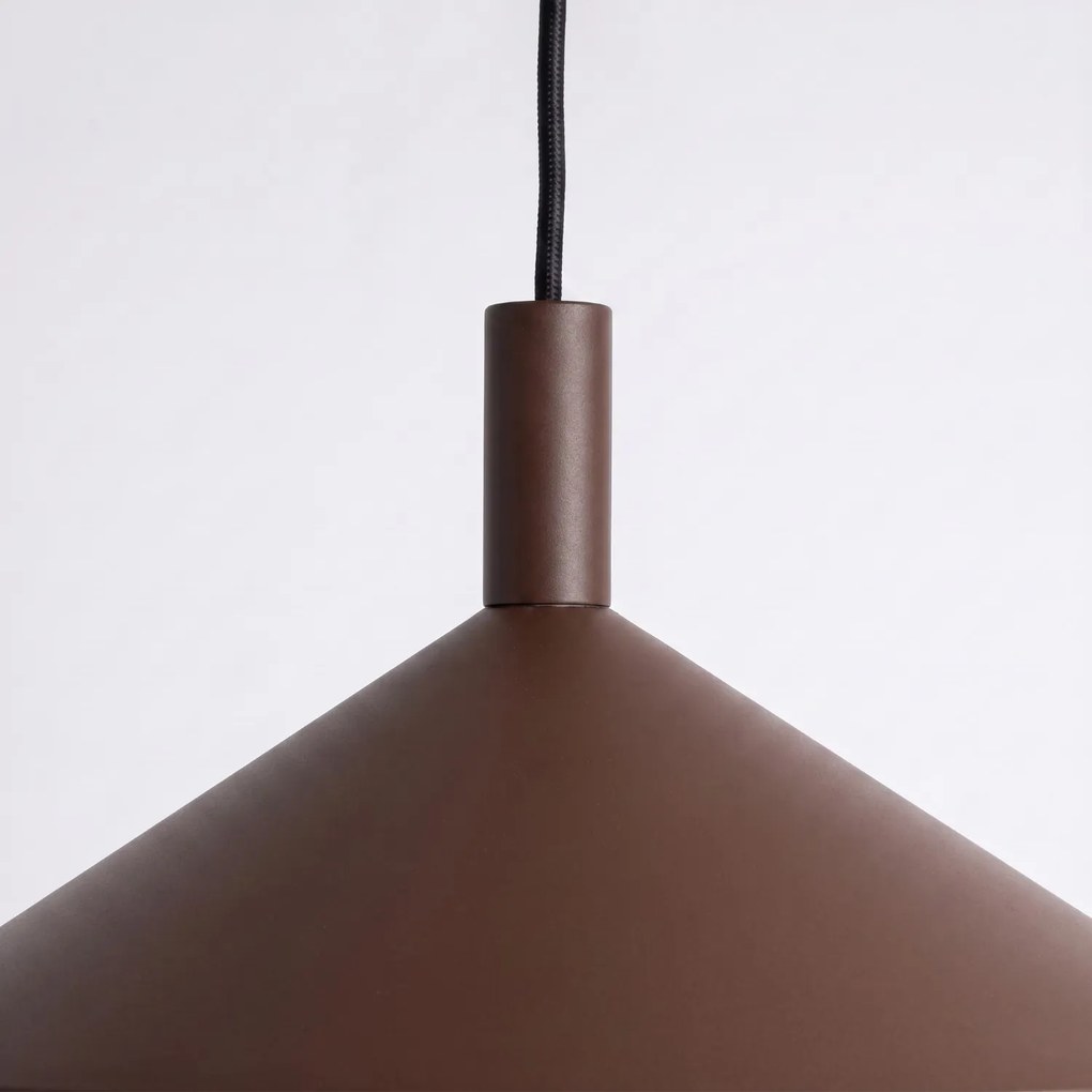 Sollux Lighting Závěsné svítidlo NOX 40 hnědé