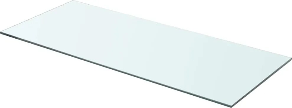 Policové desky 2 ks sklo čiré 70 x 30 cm 3051571