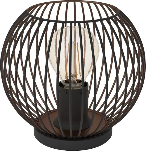 Eglo 901872 - Stolní lampa ALMANZORA 1xE27/60W/230V černá