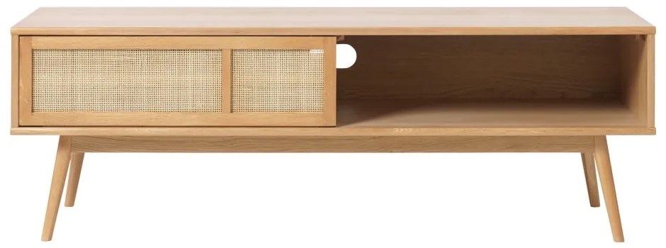 TV stolek v dekoru dubu v přírodní barvě 150x50 cm Barrali – Unique Furniture