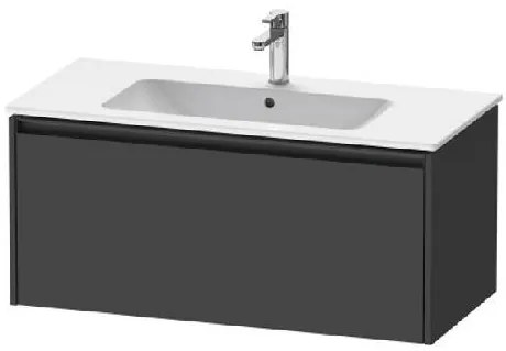 Duravit Ketho.2 - Umyvadlová skříňka 440x1010x480 mm, 1 zásuvka, grafit mat K25064049490000