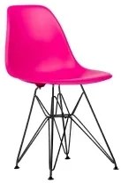 Židle DSR, růžová (RAL 9005)