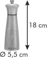 TESCOMA Mlýnek na pepř/sůl VIRGO WOOD 18 cm