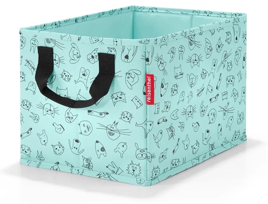 Reisenthel Úložný box Storagebox kids cats and dogs mint