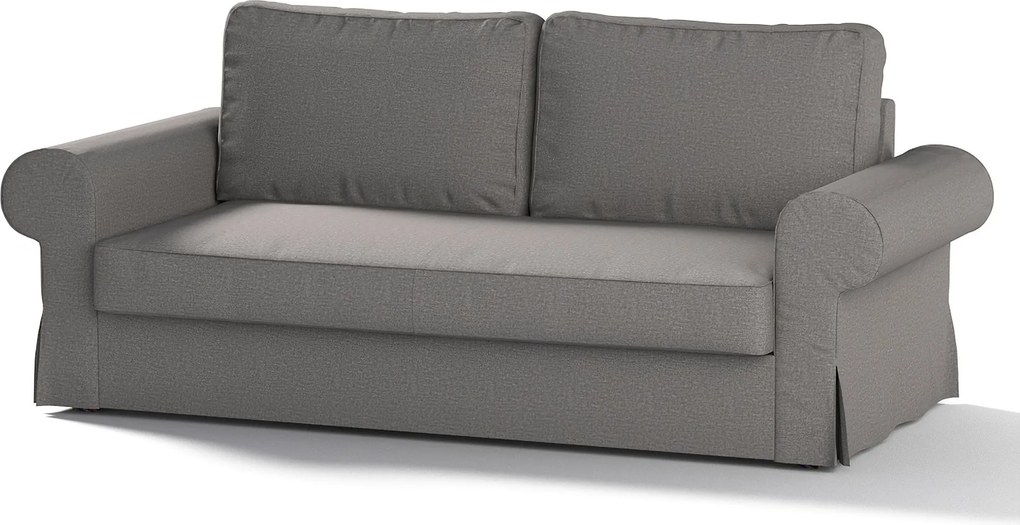 Potah na pohovku IKEA Backabro, 3-místná, rozkládací barva šedá látka pletený vzor