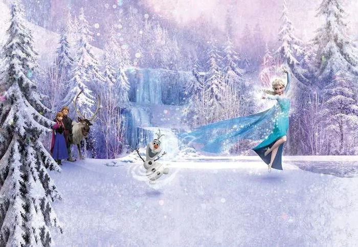 Fototapeta Komar Disney 8-499 Frozen Forest (368 x 254 cm)