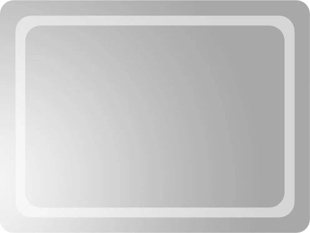 Koupelnové zrcadlo s LED osvětlením 60 x 80 cm 3154096