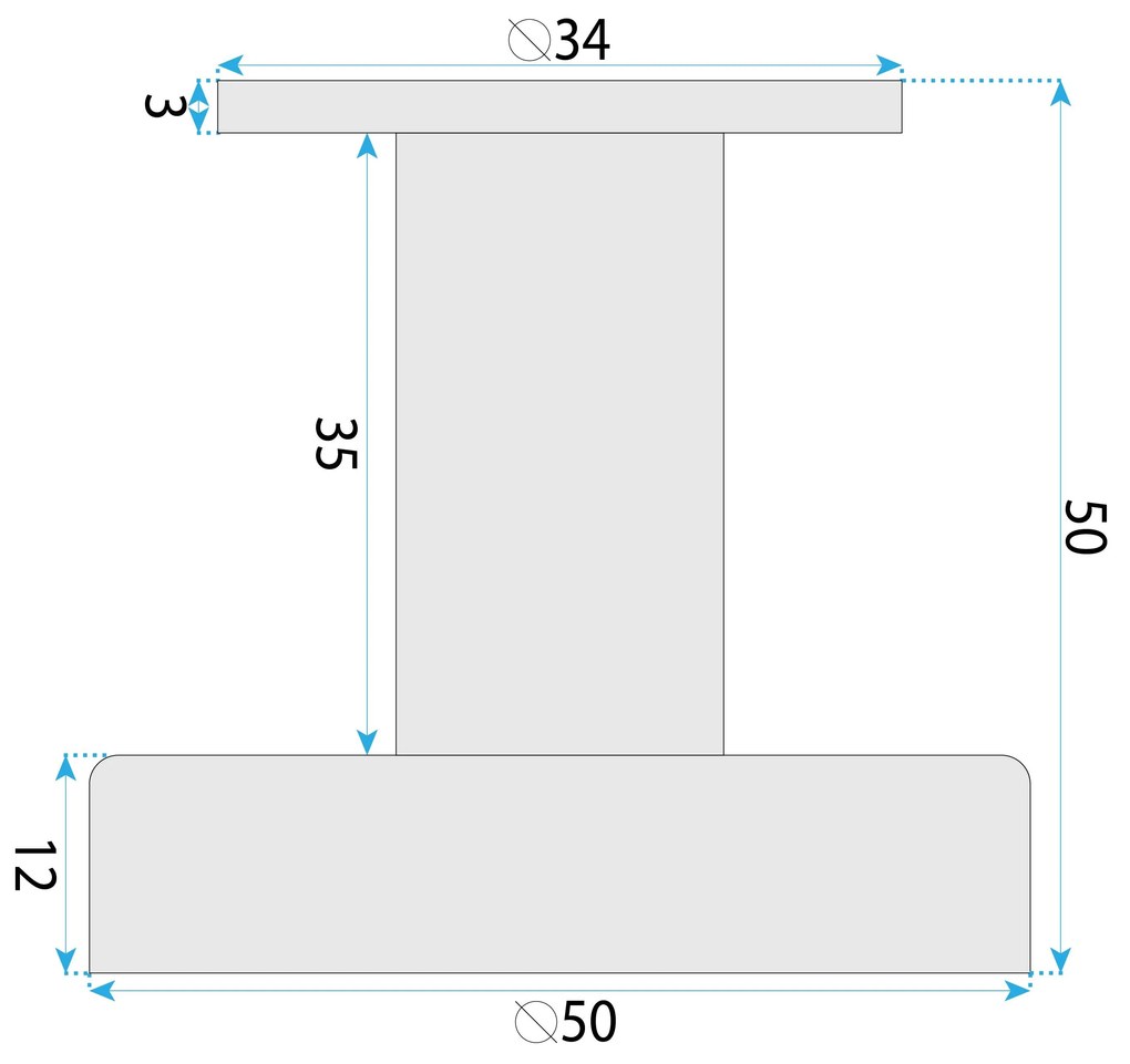 Rea Modern, 1-háček na ručník, 6606A, měděná matná, REA-98007
