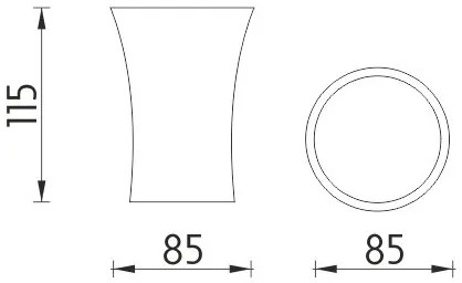 Pohárek na kartáčky AT 5058-50