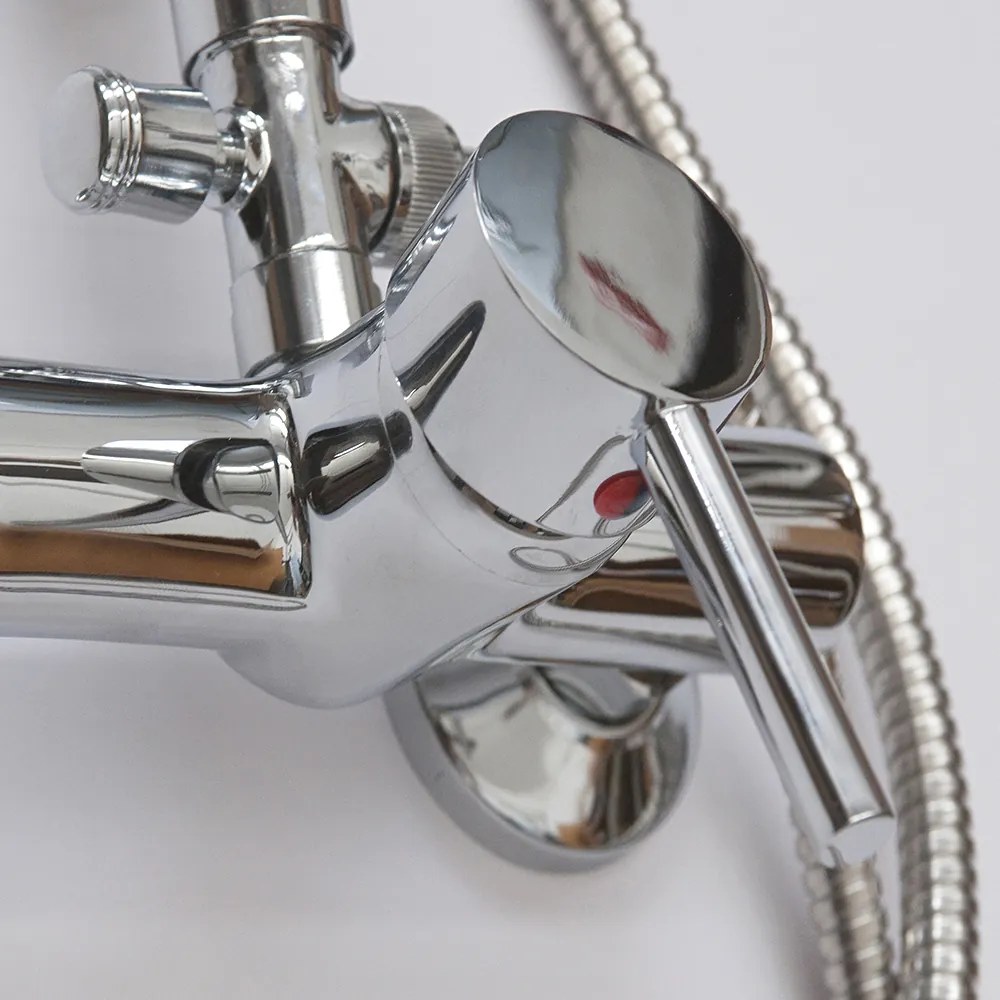 Sprchová souprava ruční a hlavové sprchy FLORIDA COMBI O 1150 × 250 FLORIDA COMBI - SANIPRO 4000322