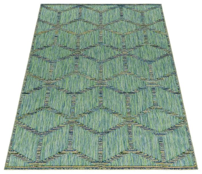 Ayyildiz koberce Kusový koberec Bahama 5151 Green – na ven i na doma - 80x250 cm