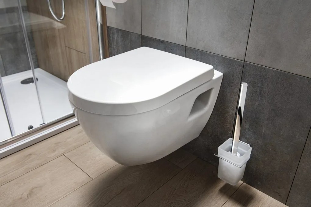 Aqualine Aqualine, DONA WC sedátko, Soft Close, bílá, FD121