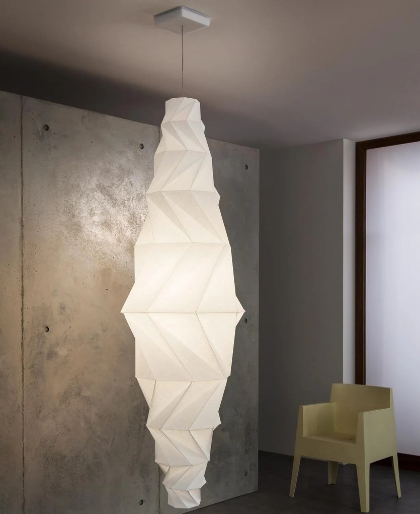 Artemide 1697010A Minomushi, závěsné designové svítidlo řady IN-EI, 28W LED, výška 204 cm