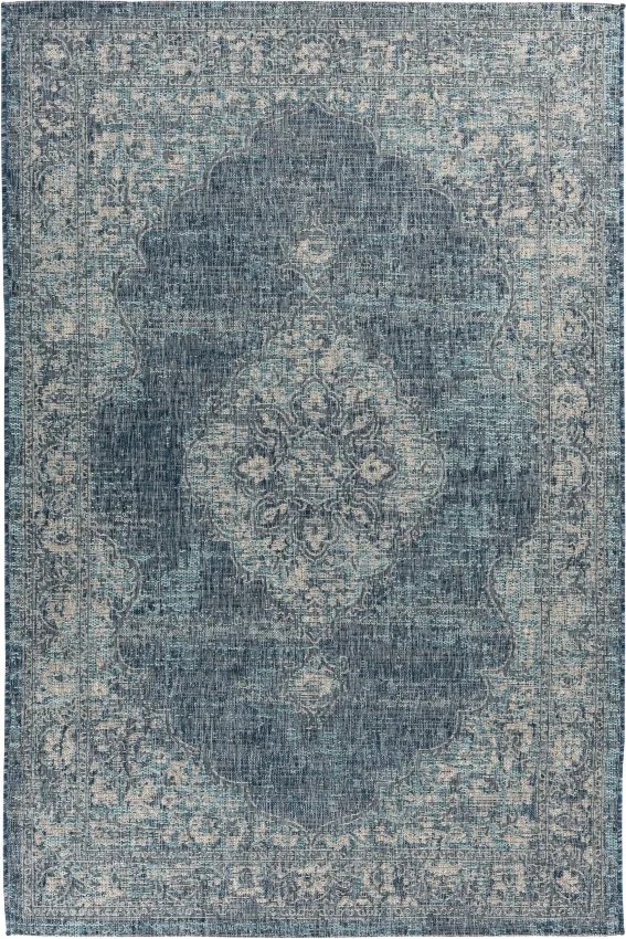 Obsession, AKCE: 120x170 cm Kusový koberec Nordic 875 navy – na ven i na doma, modrá, chodba / předsíň