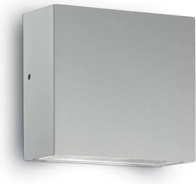 ILUX 113760 Venkovní nástěnné svítidlo Ideal Lux Tetris-1 AP1 grigio 113760 šedé IP44 - IDEALLUX