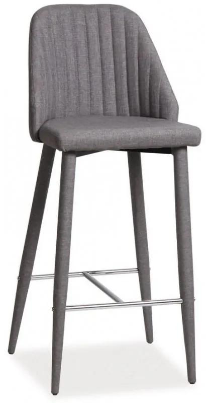 Casarredo Barová židle JOKO šedá