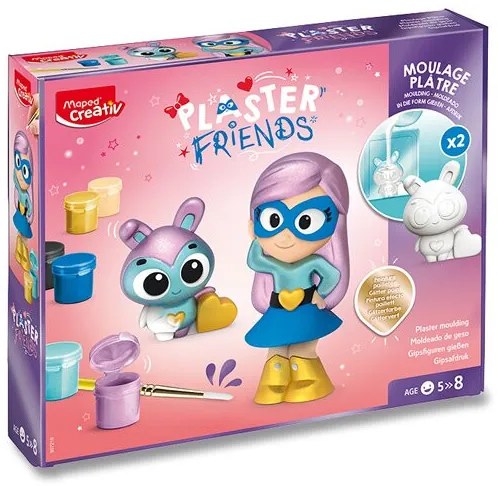 Kreativní sada Maped Plaster Friends - Superhrdinka