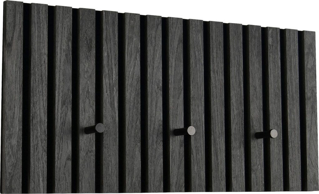 XXXLutz ŠATNÍ PANEL, šedá, černá, 60/30/7 cm Xora - Šatní panely - 001234013006