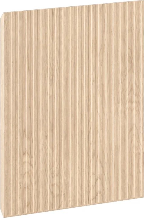 Mexen Mexen, Rýhované čelo pro korpus koupelnové skříňky 35 x 43,5 cm, dub, 91A21-0350-470-1-81