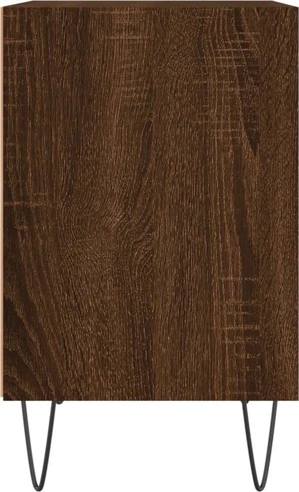 vidaXL Noční stolky 2 ks 40 x 30 x 50 cm kompozitní dřevo [826795] Barva: Betonová šedá