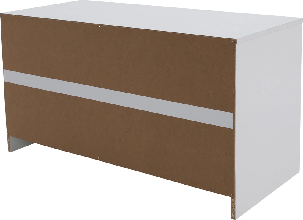 Organizér s úložnými boxy, bílá, TRIMAL