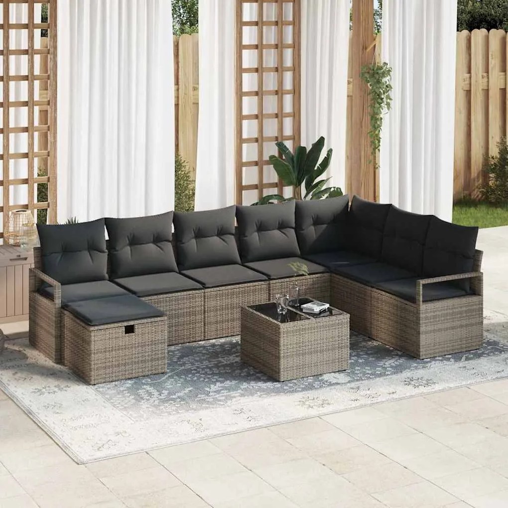 Set pohovek 6 ks polyratan 3360570