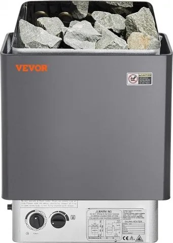 Elektrický saunový ohřívač 8 kW Vestavěné ovládání pro domácí lázně 8-12 m³